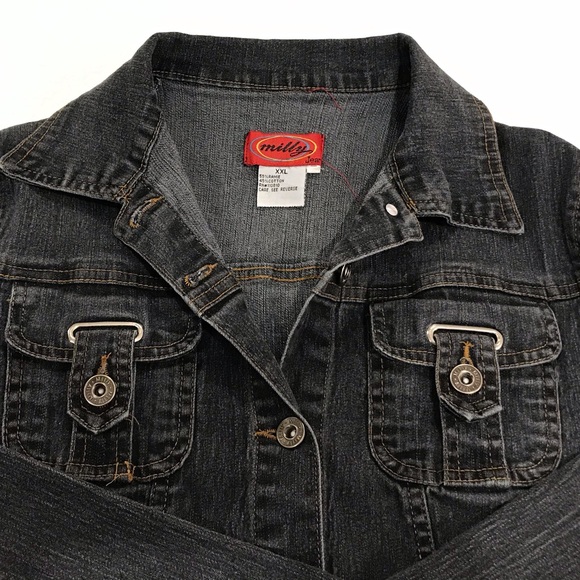 Milly | Jackets & Coats | Milly Jean Light Weight Jacket Xxl | Poshmark